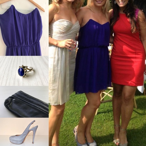 Mason | Dresses | Hp Mason Blue Silk Dress | Poshmark
